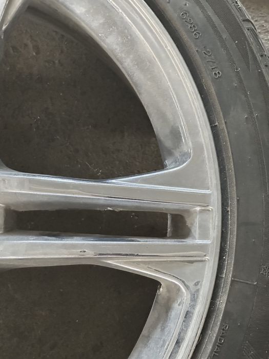 Jante Aliaj 19" cu Anvelope Iarna - CROMATE 5x112 Audi BMW Constanta ...