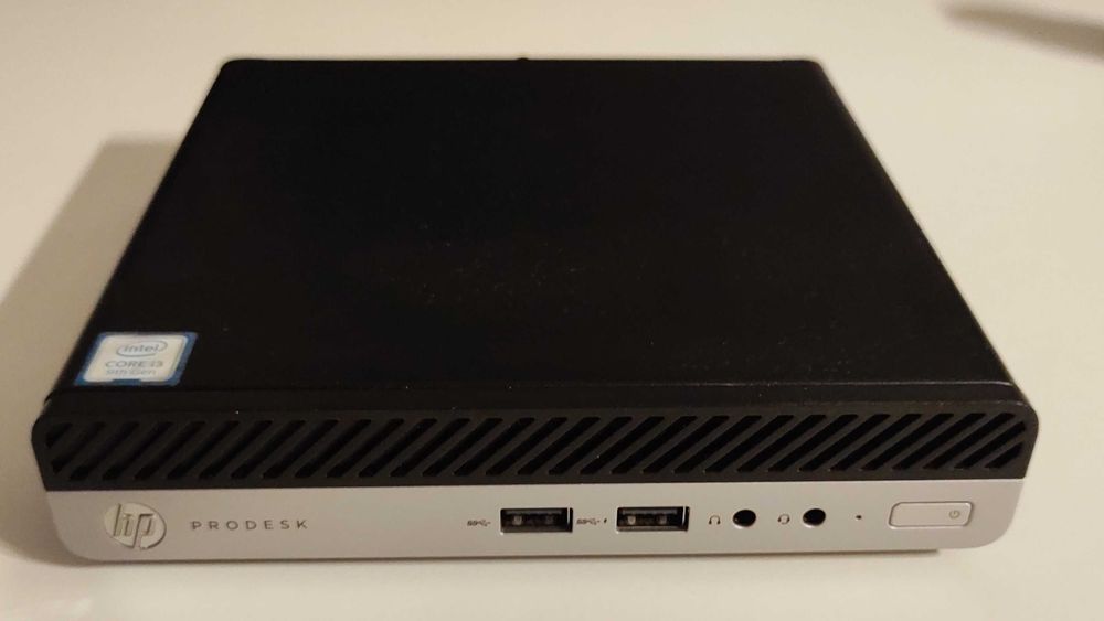 HP ProDesk 400 G5 Desktop Mini PC Intel 9100t 8GB DDR4 256 SSD 2.5inch ...