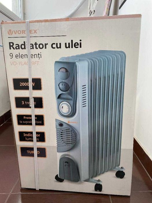 Radiator cu ulei VORTEX 9 elementi, stare foarte bunà Bucuresti ...