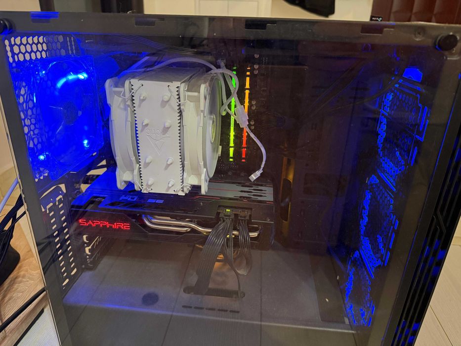 PC Desktop Gaming AMD Ryzen 5 2600X, 32GB RAM, RX 5700 XT PULSE 8GB ...