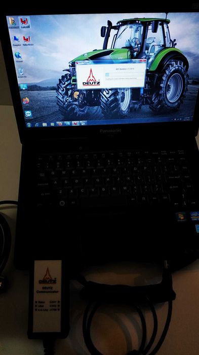 DEUTZ (DECOM) Kit Tester diagnoza profesionala original + Panasonic ...