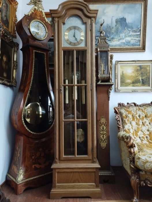 Ceas pendula de podea FHS cu pendul Westminster Timisoara • OLX.ro