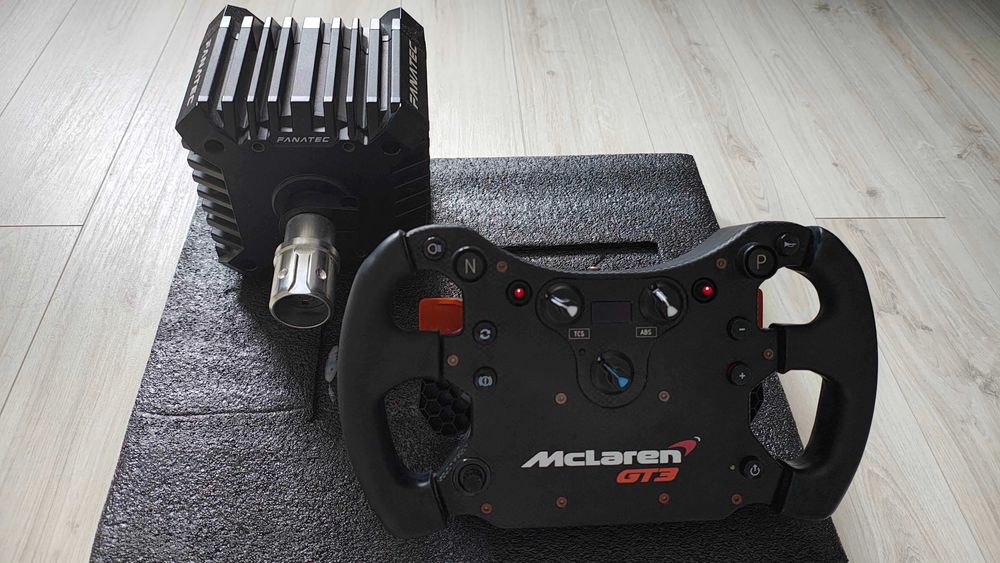 Bundle simracing Fanatec CSL DD 5nm McLaren GT3 + T-LCM Load Cell Vadu ...
