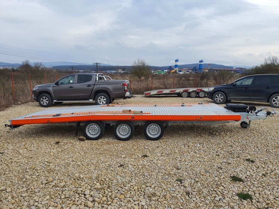 Platforma Auto 3 axe Niewiadow 2024 3.500 kg 550×210 cm Criseni • OLX.ro