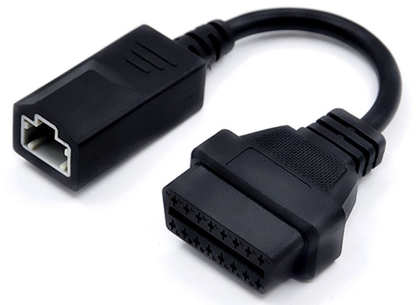 Кабел-преходник за HONDA 3 pin или 5 pin мъжки към 16 pin OBD2 гр ...