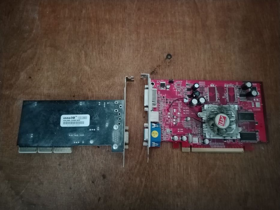 Ретро видеокарты ATI Radeon и Inno3D (PCI-E и AGP ) - Комплектующие и ...