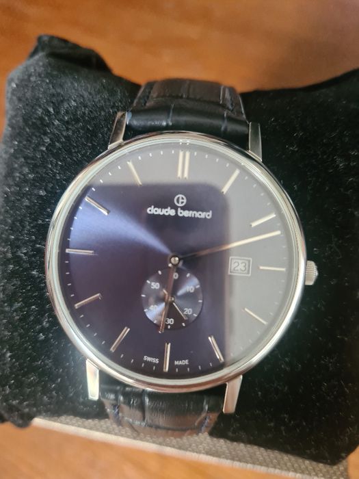 Ceas nou Claude Bernard Slim Line Small Second Visan • OLX.ro