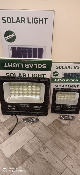 Соларен прожектор 200/800W гр. Плевен Сторгозия • OLX.bg