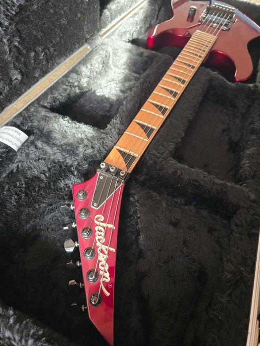 Chitara electria Jackson DK2M red ghost flame limited edition Timisoara ...