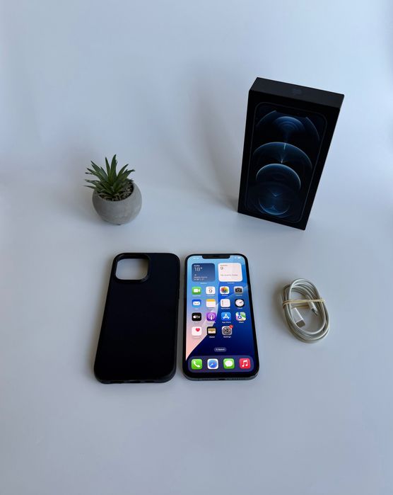 IPhone 12 Pro Max Pacific Blue 128 Gb 100% Батерия гр. София Манастирски ливади • OLX.bg