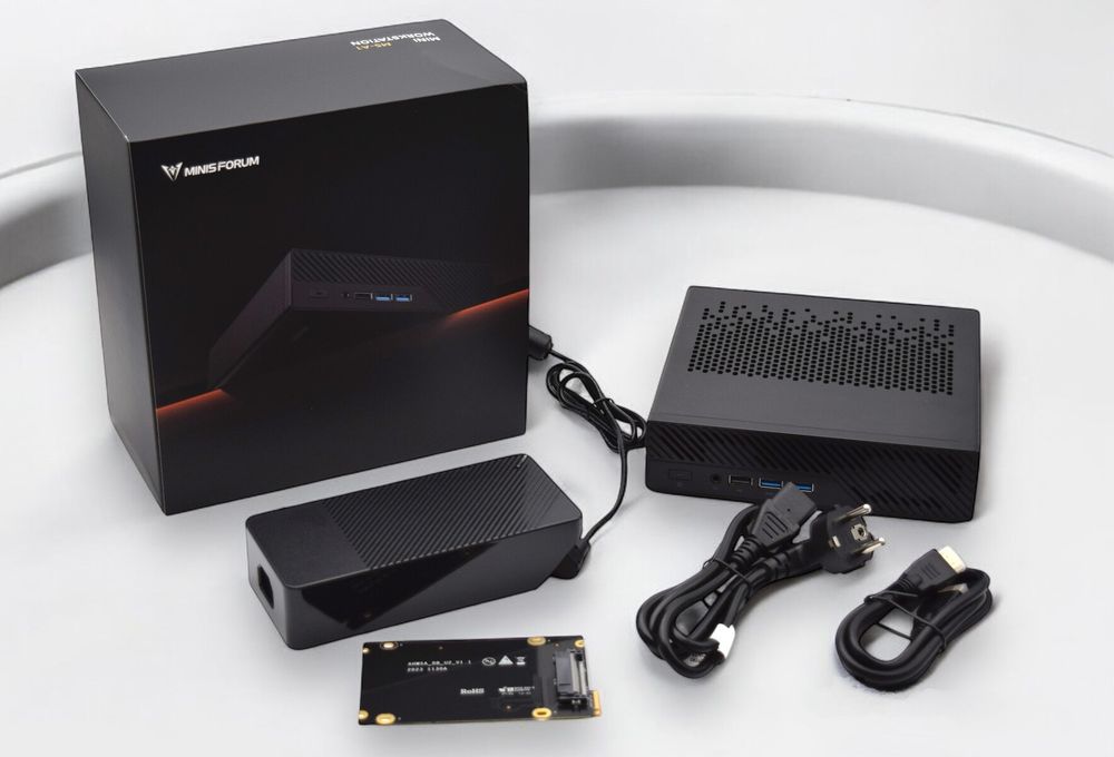 PC Gaming Workstation MS-A1, AMD Ryzen 8600G, 32GB DDR5 RAM, 1TB SSD ...