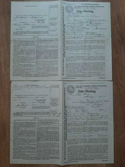 Diploma certificat acte documente vechi Germania 1920 Timisoara • OLX.ro