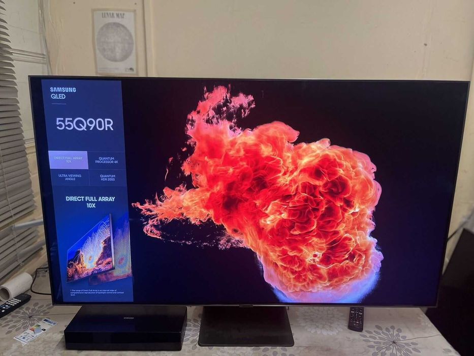 Samsung QE55Q90R Флагмански модел гр. Варна Базар Левски • OLX.bg
