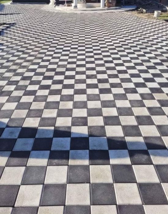 Pavele pentru gradina model Solzi Duos de la 39lei mp Montaj Pavele ...