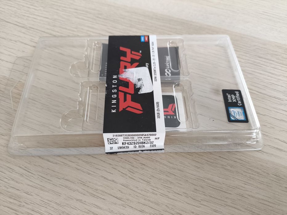 Memorii DDR4 laptop mini pc Kingston Fury Impact 32 GB 3200 mhz CL20 ...
