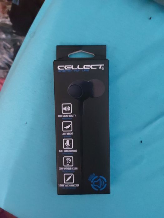 Жични стерео слушалки CELLECT 3.5mm гр. Хасково Тракийски • OLX.bg