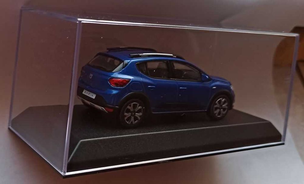 Macheta Dacia Sandero MK3 Stepway 2021 albastru - Norev 1/43 Bucuresti Sectorul 1 • OLX.ro