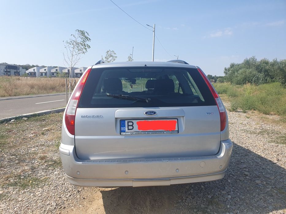 FORD MONDEO MK3 TDCi, 2005 Diesel, model Ghia, (Euro 4) Rosu • OLX.ro