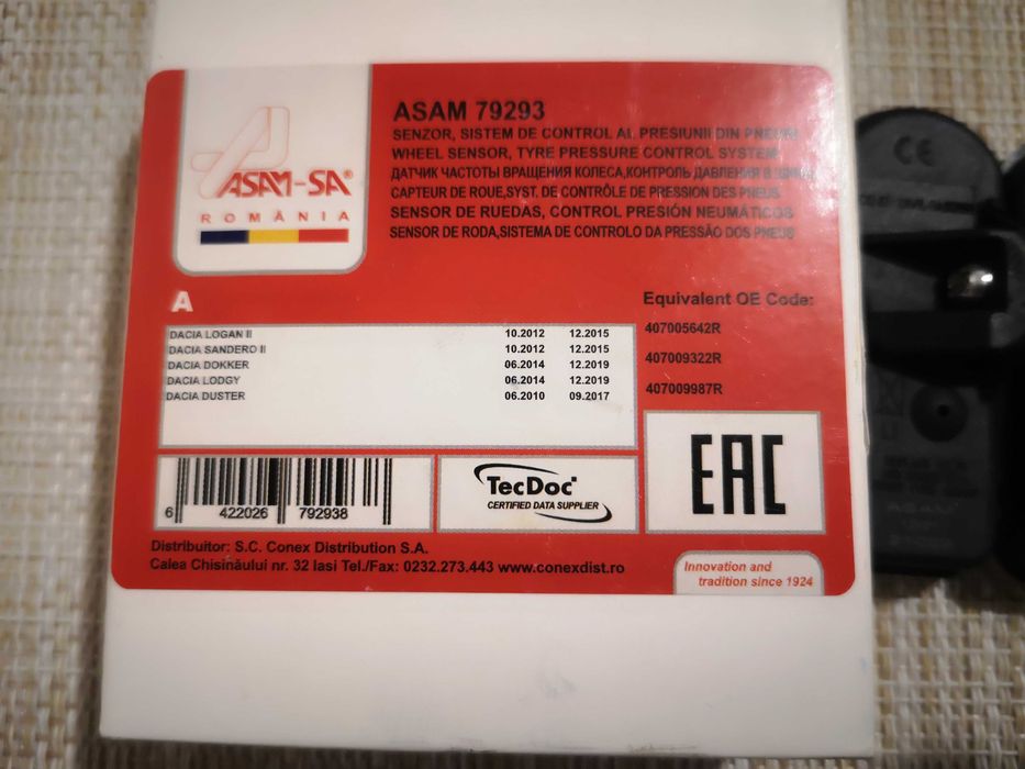 Senzori originali presiune roti Dacia Logan Galati • OLX.ro