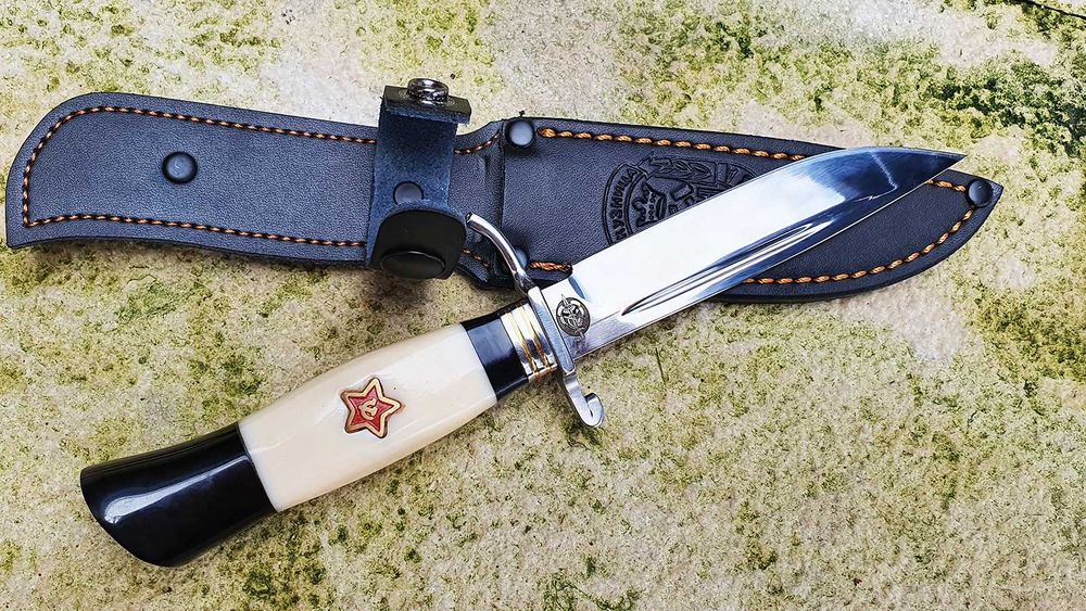 Cutit lupta rusesc Finka NKVD CCCP Stroporez Zlatoust URSS briceag ...