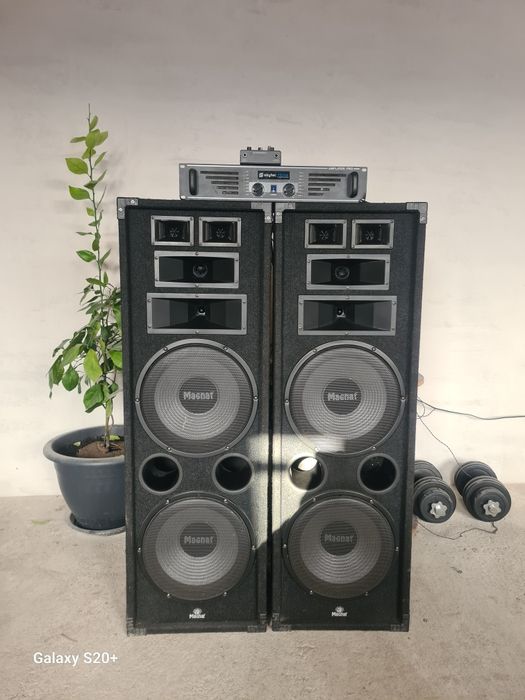 Boxe Magnat + statie + mixer Angofa • OLX.ro