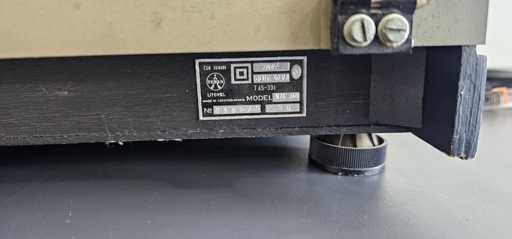Pickup Gramofon - Tesla NCZ 300 - doza Audio Technica Floresti • OLX.ro