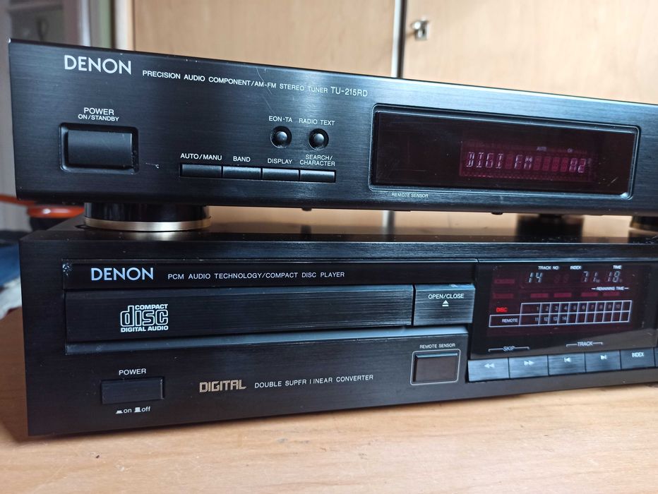 Denon cd DCD-1500 MK1 tuner RDS TU-215RD Oradea • OLX.ro
