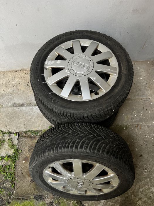 Jante audi + cauciucuri de iarna BFGoodrich 205/55/R16 Drumul Carului ...