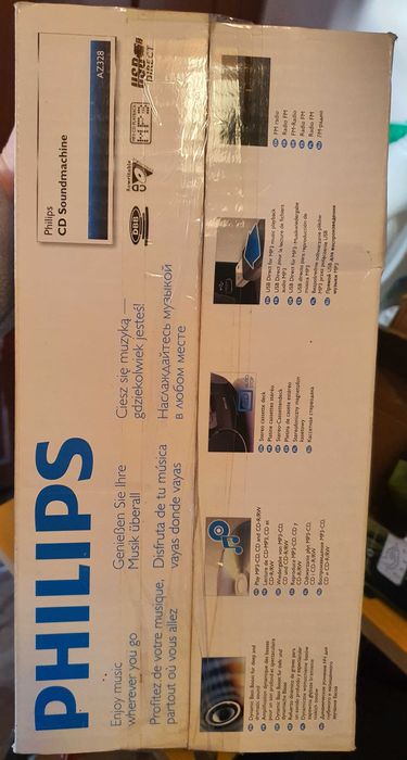 Microsistem audio Philips AZ328, CD, radio, USB, AUX Bucuresti Sectorul ...