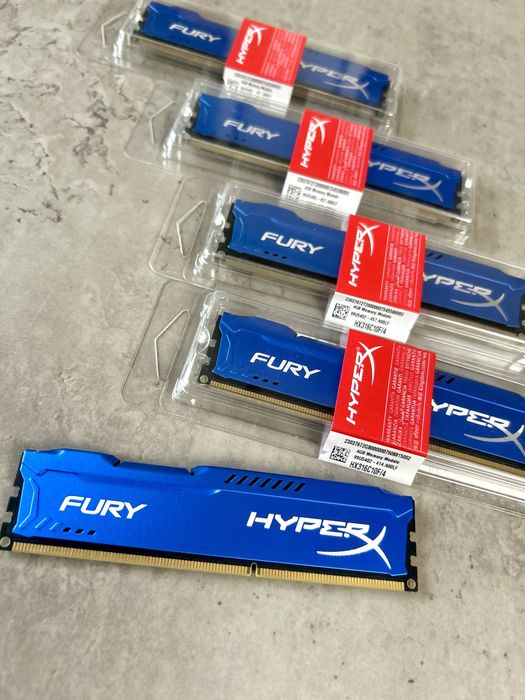 HyperX Fury DDR3 RAM 4GB (20GB) гр. Пловдив Христо Смирненски • OLX.bg