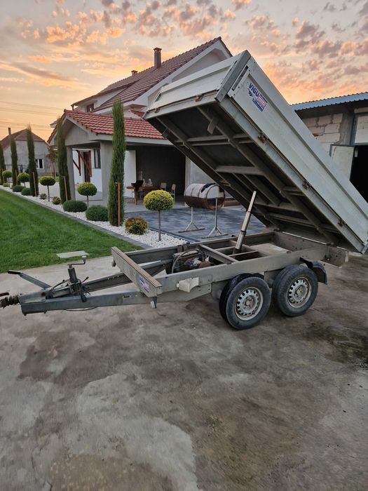 Remorca auto basculabila Tomnatic • OLX.ro