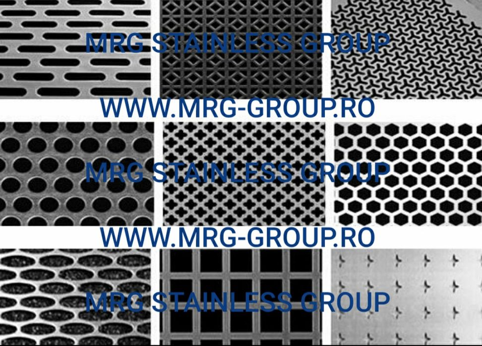 Tabla perforata inox 1mm gauri rotunde R10T15 sita aluminiu trior otel Bucuresti Sectorul 5 • OLX.ro