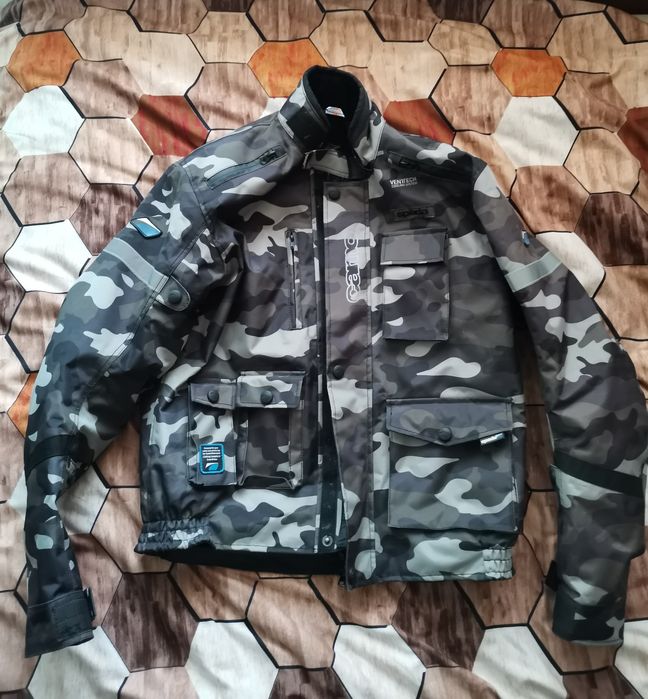 Текстилно водоустойчиво яке за мотор Spada Camo 2 гр. Пловдив ...