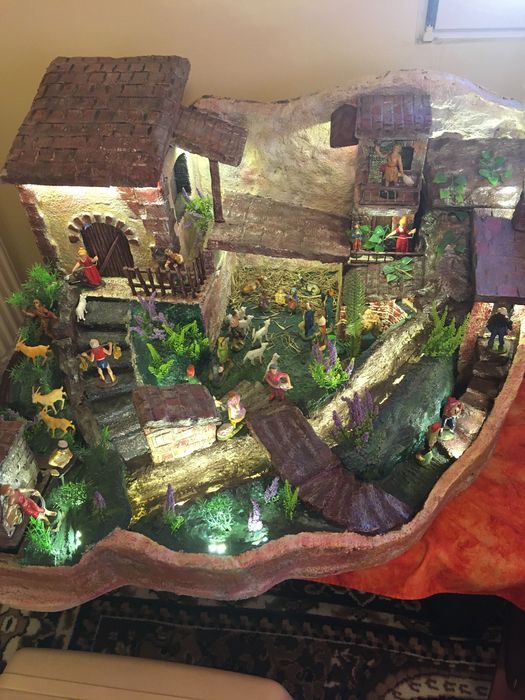 Macheta de Crăciun cu Nașterea Domnului Motru • OLX.ro