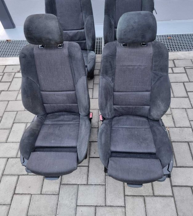 Scaune Recaro Alcantara cu Textil Bmw seria 3 E46 Sedan/Break/Touring ...