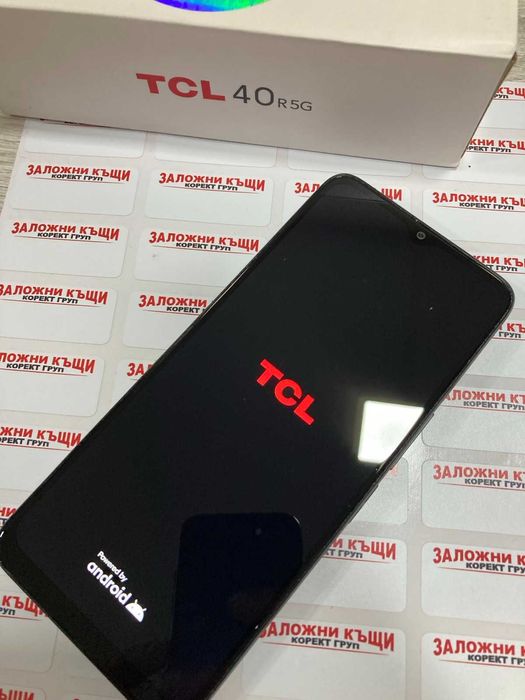 TCL 40R 5G 64 GB 4 RAM Starlight Black гр. Варна Конфуто • OLX.bg