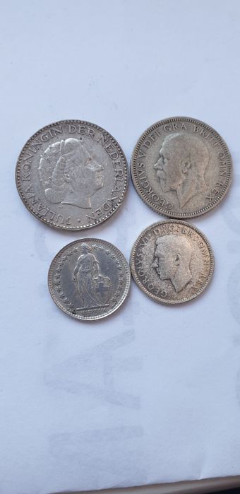 Lot monede argint Iasi • OLX.ro