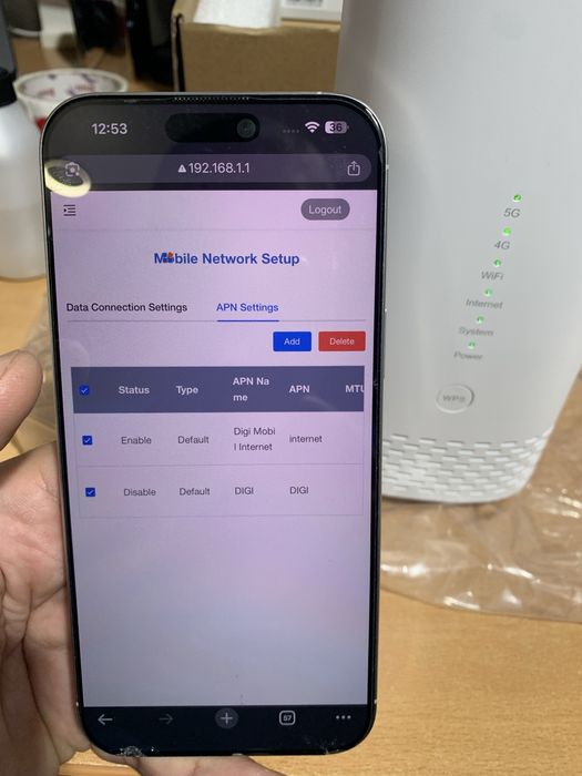 Modem Telenor Router 5G Wifi 7 FA7150 Targu Jiu • OLX.ro