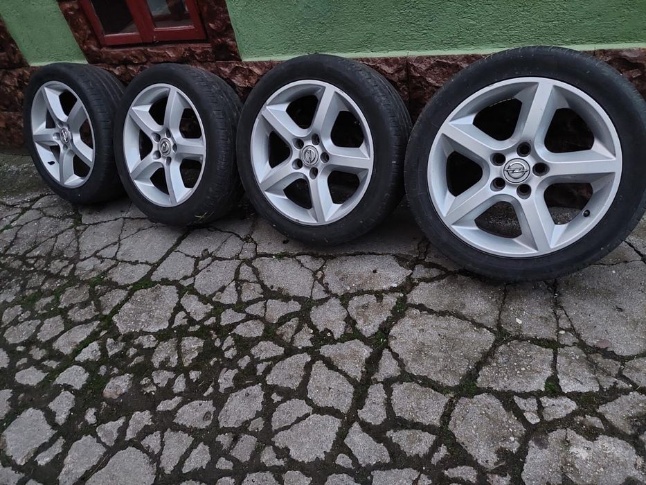 Set roti jante Opel Cauciucuri Vara R17 Sibiu • OLX.ro