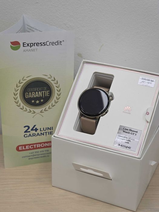 Huawei Watch GT3 [Ag45 B.4211] - Garantie 2 ani Bacau • OLX.ro