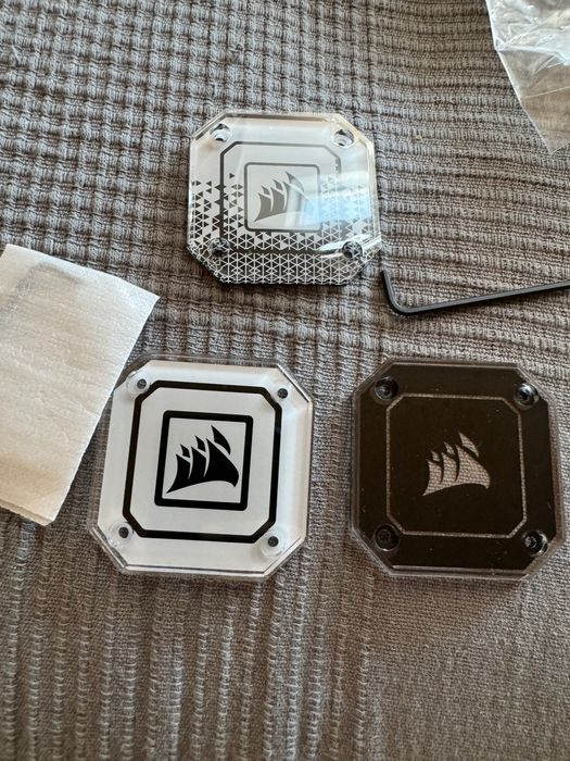 Kit AM4 / AM5, 1700, LCD, Commander core pt Corsair H100i H150i ...