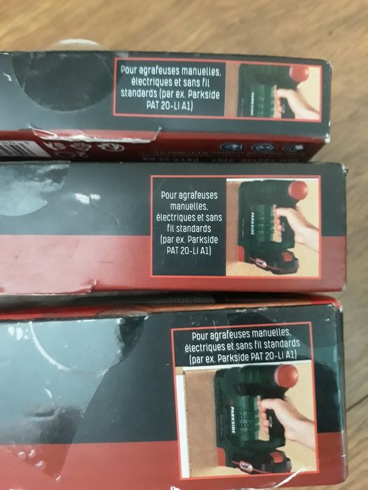 Capse,cuie,agrafe capsator parkside /tip 53/tip 55/tip 47 pneumatic ...