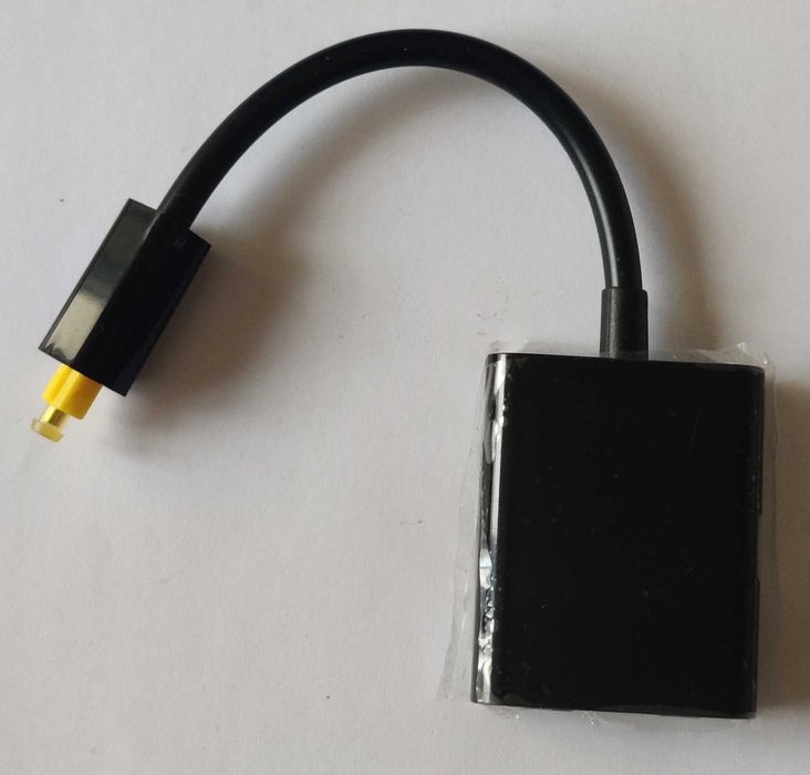 Оптичен аудио сплитер / Toslink Optical Splitter 1 In to 2 Out гр ...