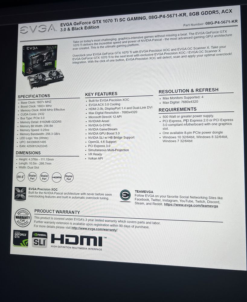 Geforce gtx 1070ti. Bucuresti Sectorul 6 • OLX.ro