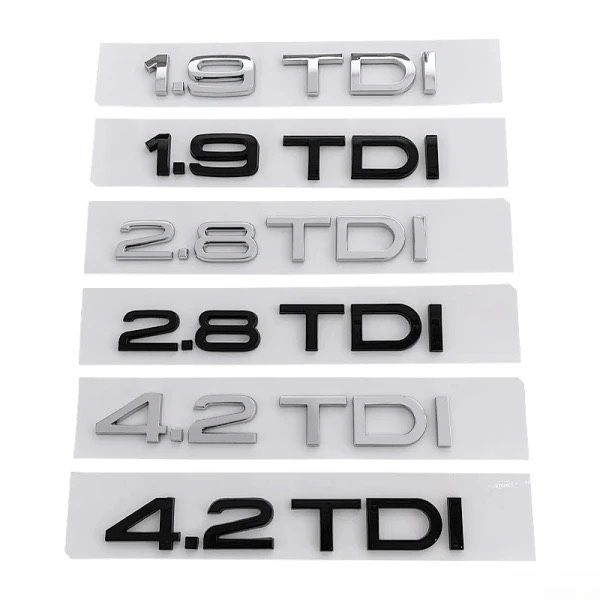 Embleme Audi TDI Sticker Logo Sigla Stema Scris Logo Embleme Cifre TDI ...
