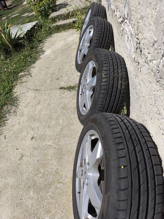 Roti /jante Rial 16" impecabile, megane 3/Duster cu anvelope noi vara ...