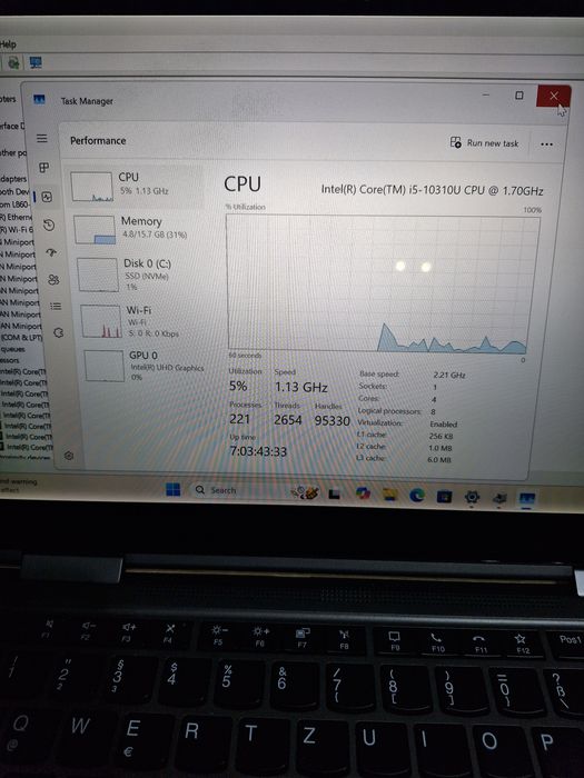 LenovoThinkPad X1Yoga gen5,i5 10310u,16gb ram,ssd 512gb,touch-screen ...