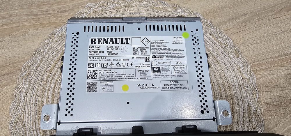 Navigatie Dacia Media Nav MN4 Logan III - Sandero III -Sandero Stepway Geamana • OLX.ro