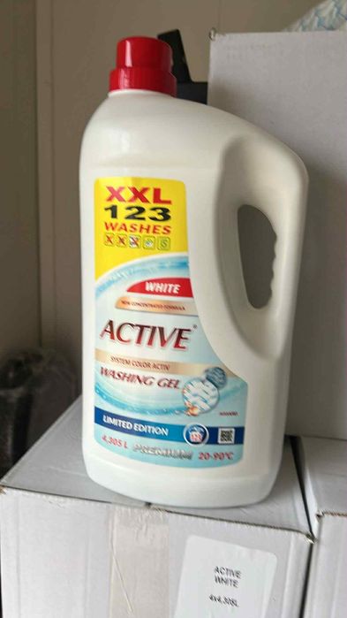 Detergent gel XXL 4.3L – Color / Alb / Negru / Universal – 123 spălări ...