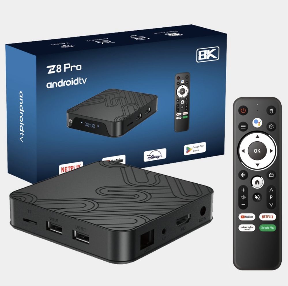 Оптом Смарт ТВ Бокс Приставка Z8 PRO без ТВ КАНАЛОВ (2/16+4/32 gb): 17 ...